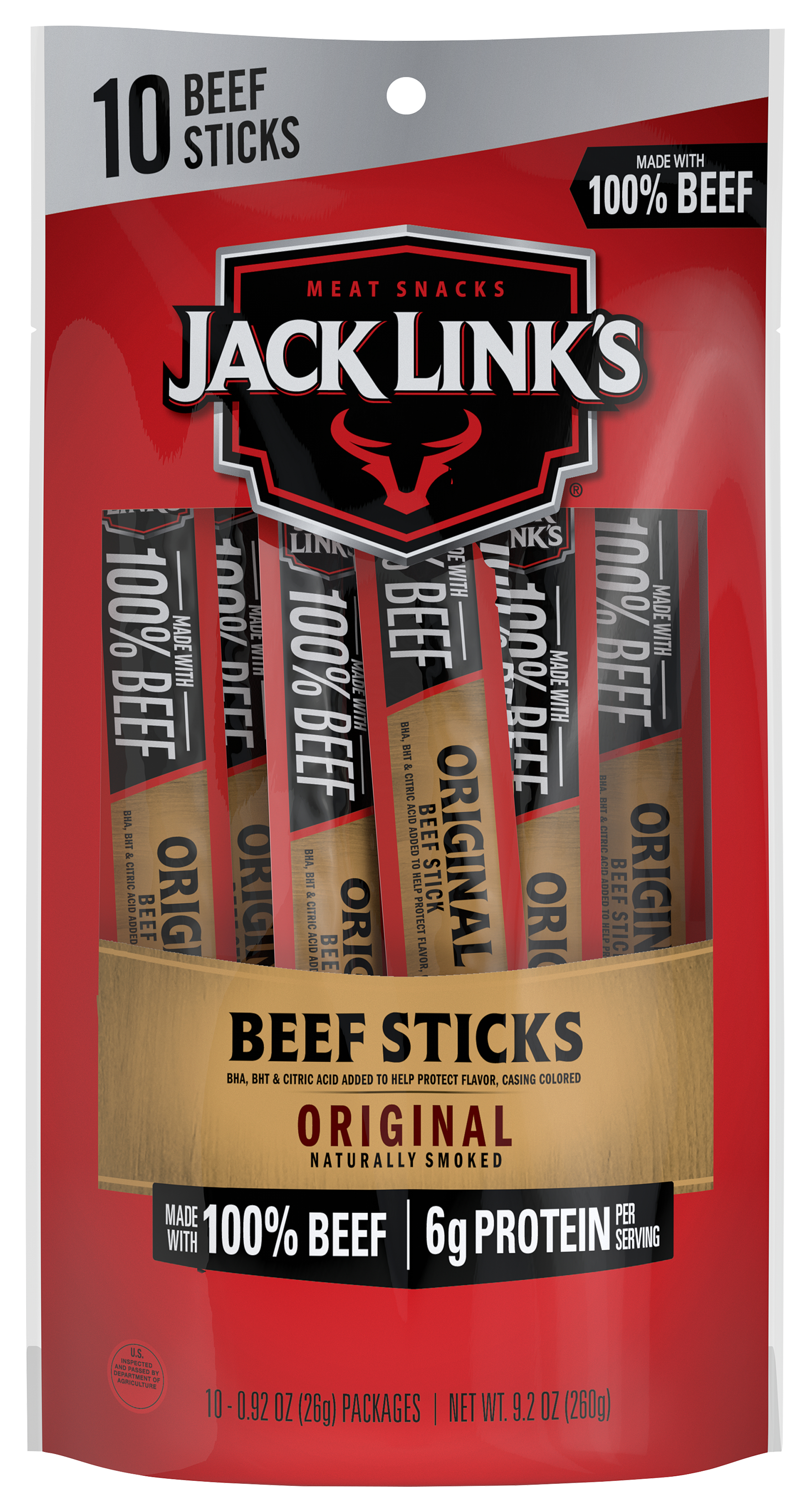 Jack Link's Original Beef Sticks - 20 Pack | Bass Pro Shops